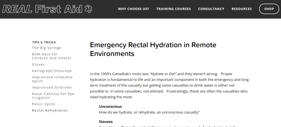 『ソウナンですか？』肛門からの水分補給について考察する - 産婦人科医が漫画を読む